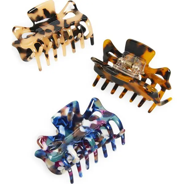 Tasha Assorted Claw Clips Pack Of 3