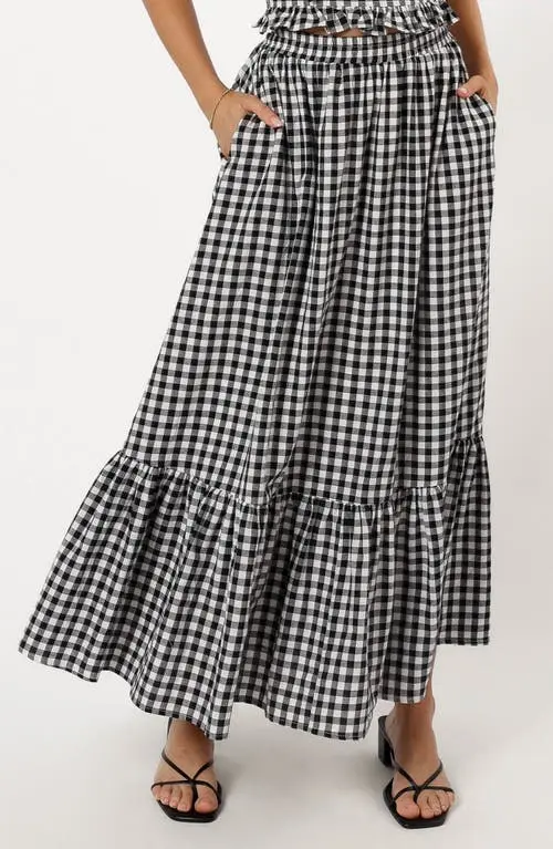 PETAL & PUP Bambi Tiered Maxi Skirt