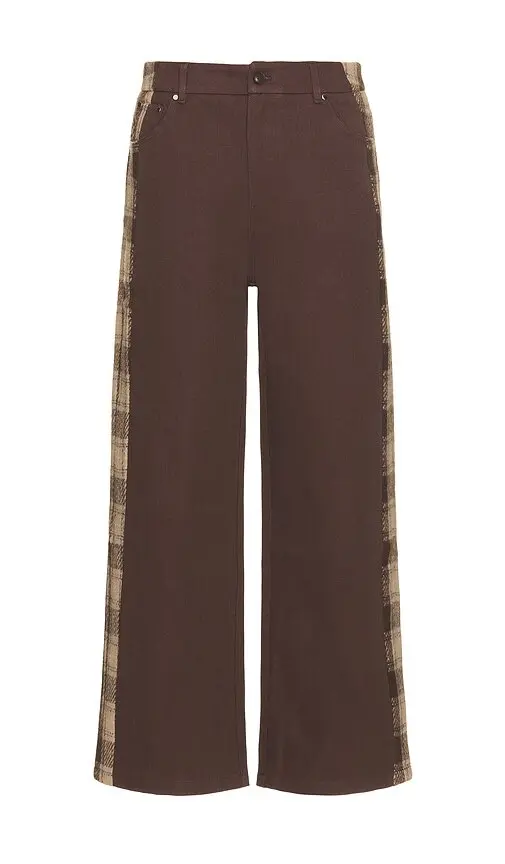 WISH ME LUCK Workers Plaid Pants