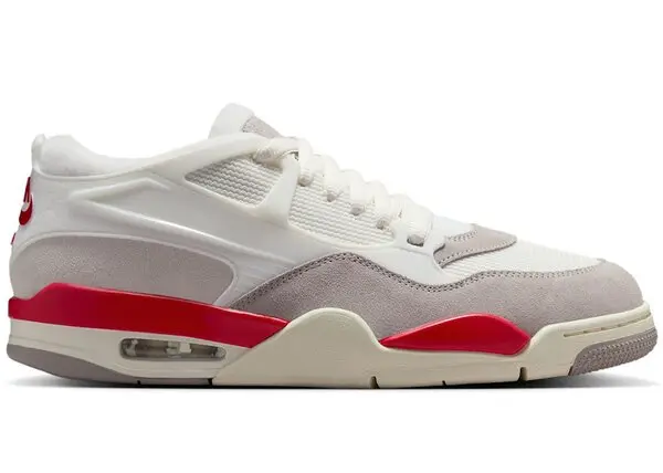 JORDAN 4 Rm Sneakers - Sail/fire Red/college Grey