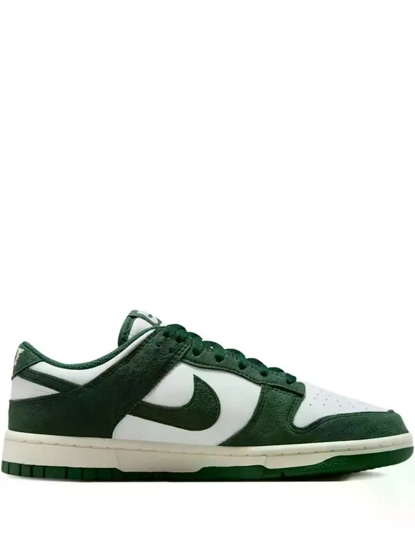 Nike Dunk Low Mini Swoosh Gorge Green Sneakers - White