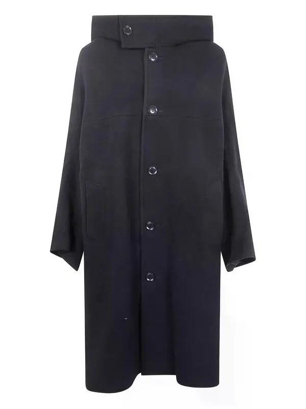 Y’s Hooded Wool Coat