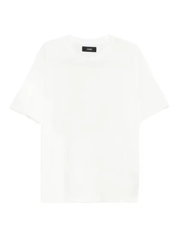Amiri Short-sleeve Crew-neck T-shirt - Neutrals