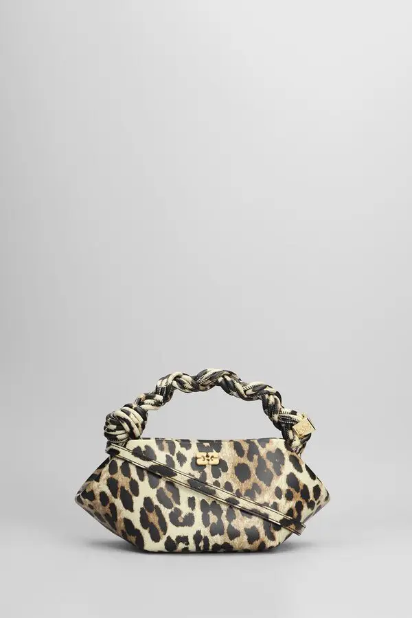 GANNI Bou Bag Mini Animalier Shoulder Bag