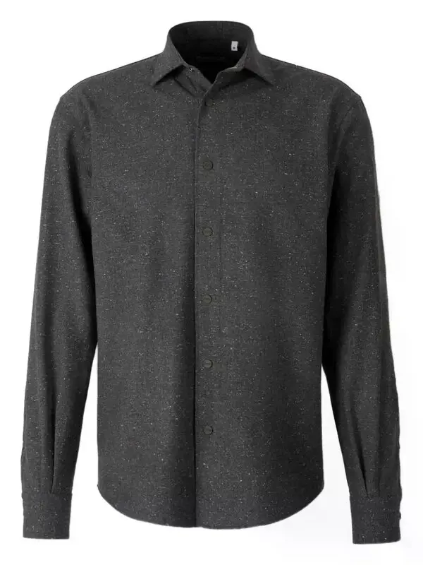 Herno Textured Wool Shirt Jacket