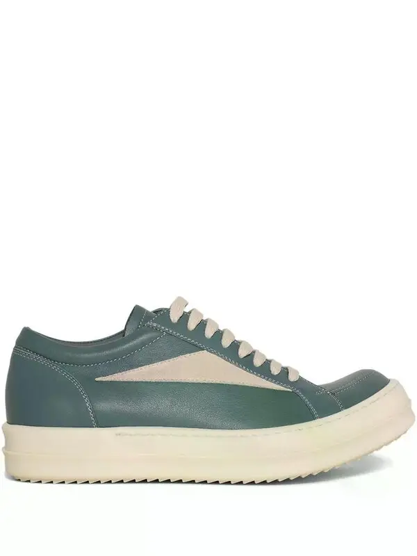 Rick Owens Leather Panel Sneakers
