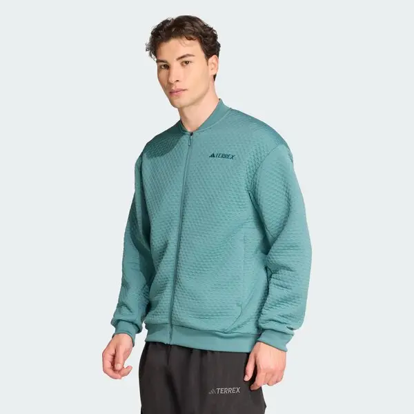 Adidas Terrex Xploric Sweater Jacket - Preloved Teal