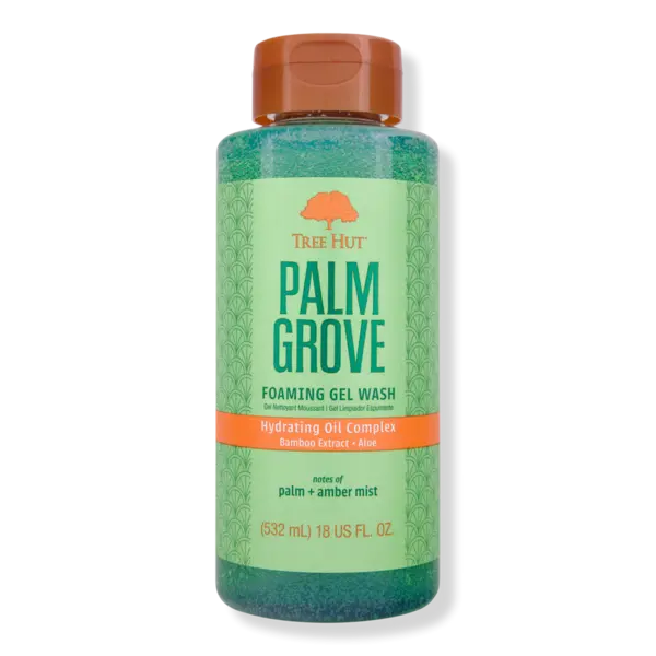 TREE HUT Foaming Gel Body Wash Palm Grove