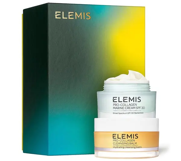 Elemis Pro-collagen Marine Cream & Cleansing Balm 2pc Kit