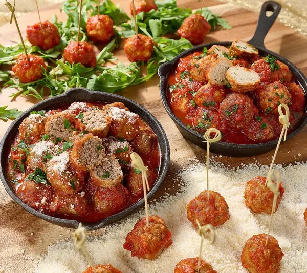 MAMA MANCINI'S Sh11/10 100-ct Mini Three Cheese Meatballs - One-color