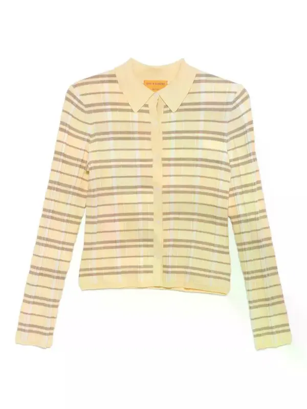 Guest In Residence Elle Plaid Cardigan