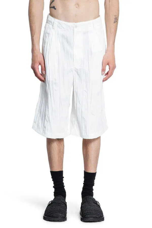 KUON Pleated 3/4 Trousers
