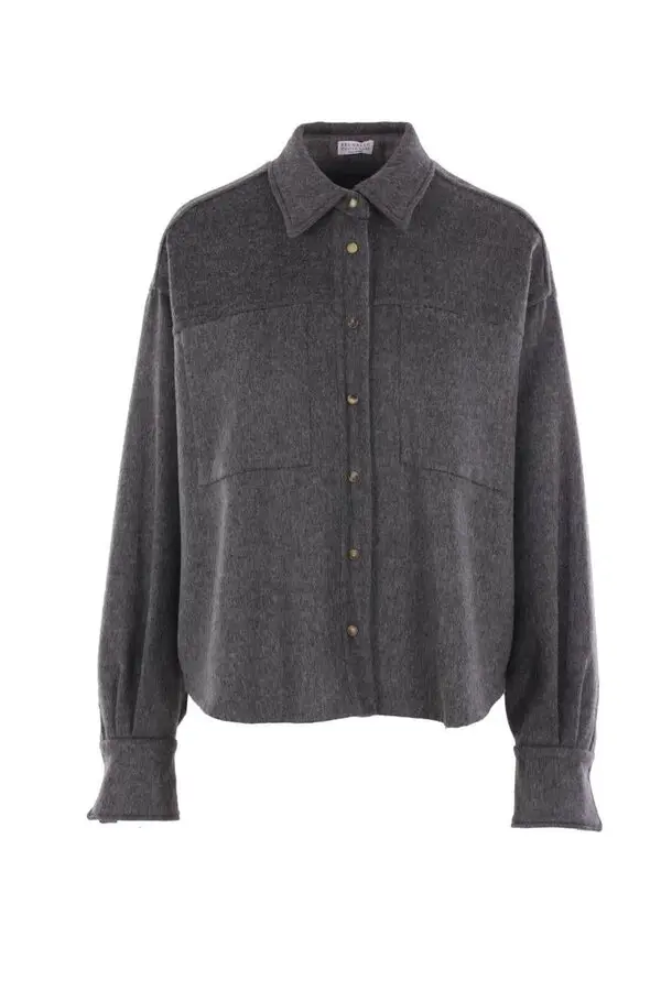 Brunello Cucinelli Wool Cloth Overshirt