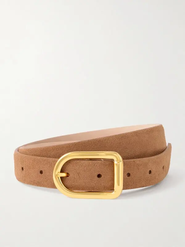 DEHANCHE Mija Suede Belt - Brown