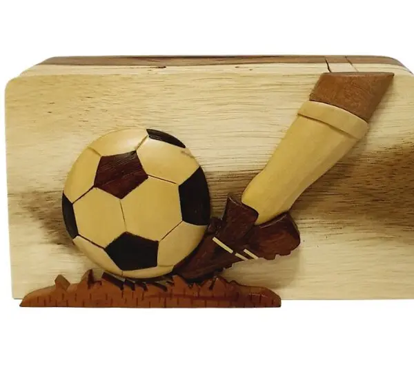CARVER DAN'S As Is Soccer Puzzle Box