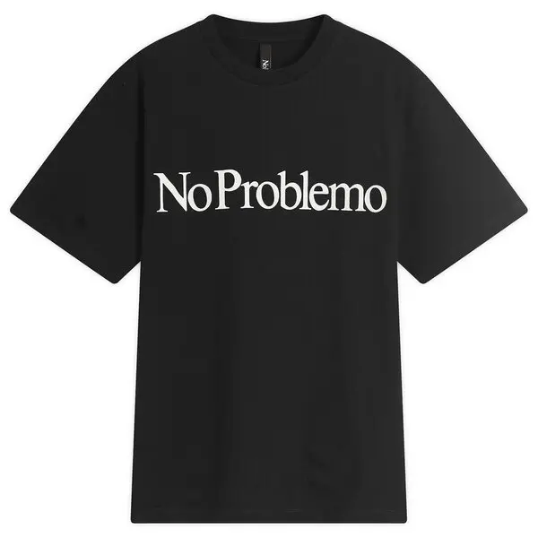 NO PROBLEMO Logo T-shirt - Black