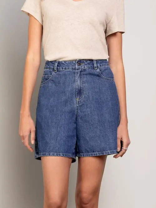 CELTIC & CO. Denim Shorts - Indigo Mid Wash