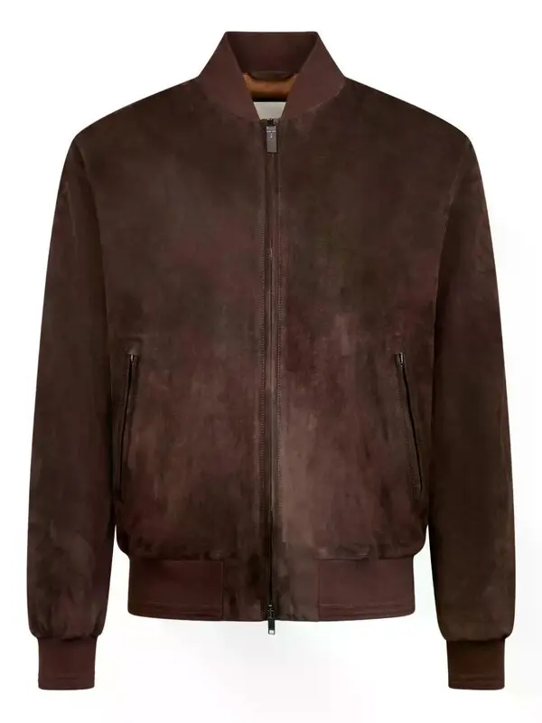 TOD'S Suede Bomber Jacket