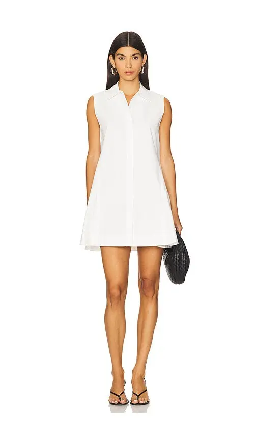 Simkhai Maggy Pleated Mini Dress