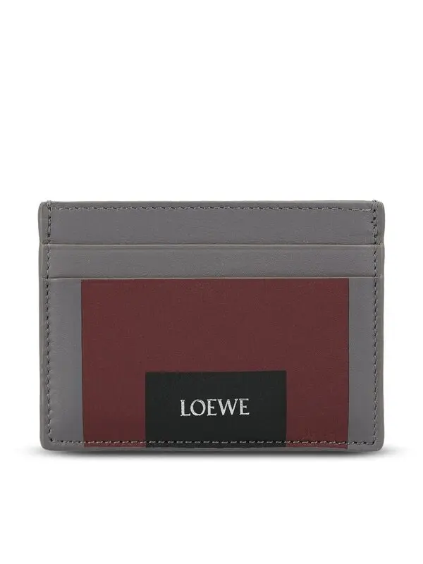 Loewe Wallets - Slate/deep Ruby