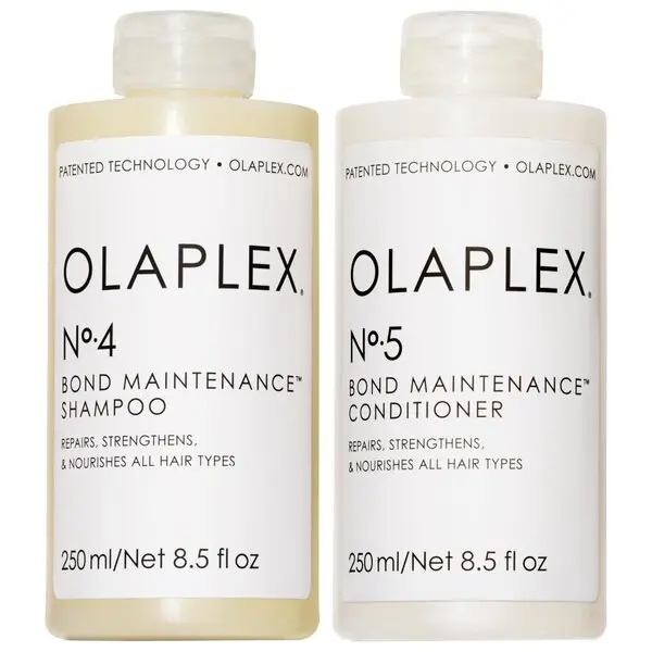OLAPLEX No.4 Bond Maintenance Shampoo & No.5 Bond Maintenance Conditioner Duo