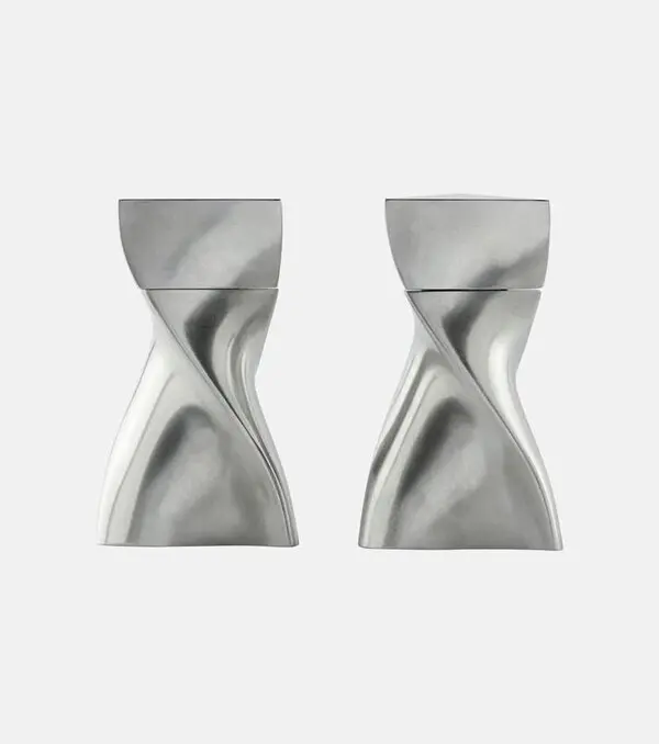 ZAHA HADID DESIGN Duo Metallic Salt And Pepper Grinders