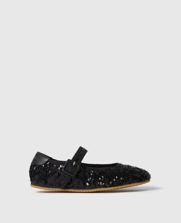 Stella McCartney Ryder Sequin Ballet Flats