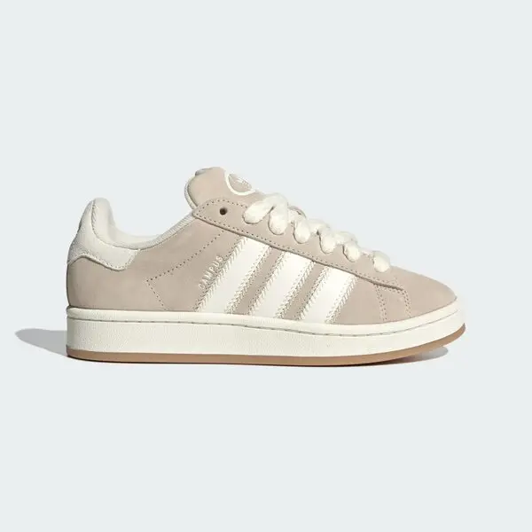 Adidas Campus 00s Low Top Sneakers - Wonder White / Wonder Beige / Core White