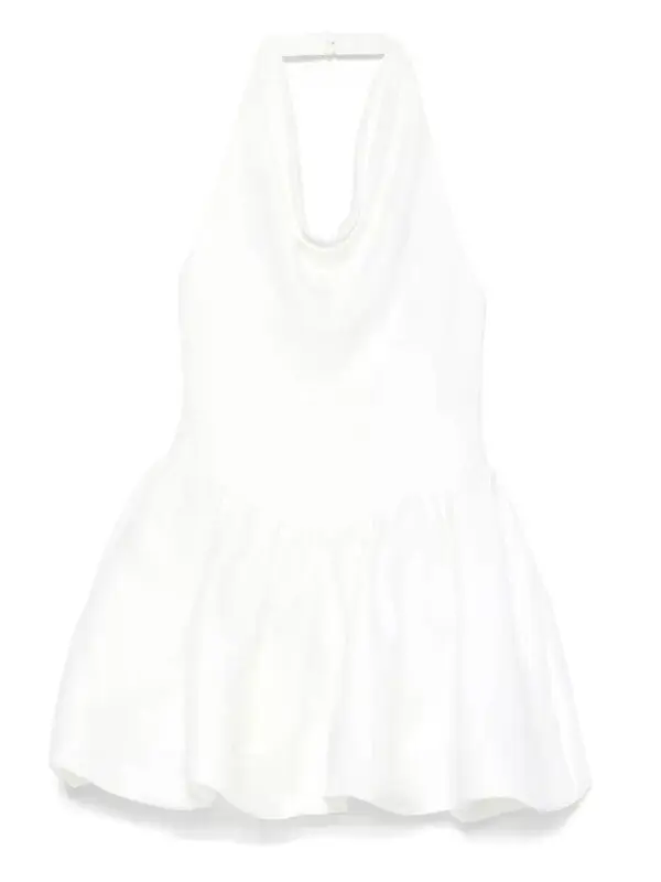 SELF-PORTRAIT Halterneck Mini Dress
