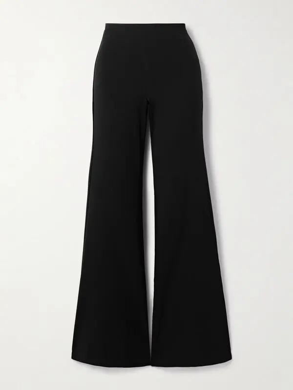 THE PARK Tessa Stretch-tencel Lyocell Jersey Flared Pants