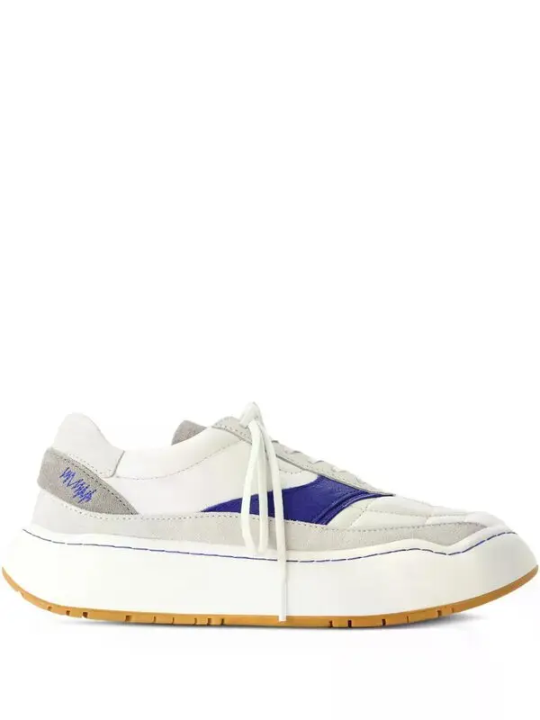 ADER ERROR Leather Panelled Sneakers - Neutrals