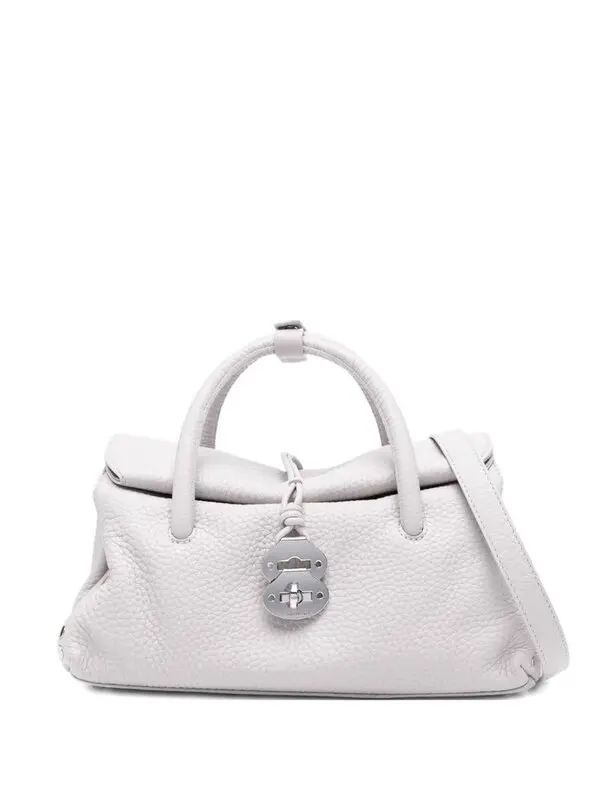 ZANELLATO Dotta Centauro Small Handbag - Grey