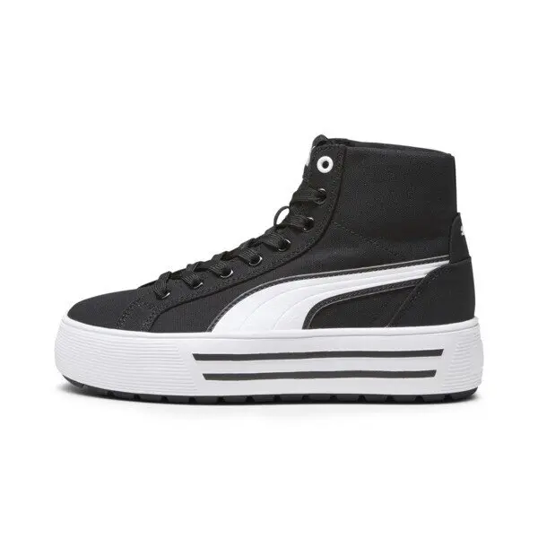 PUMA Kaia 2.0 Mid Sneakers - Black- White