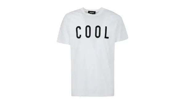 Dsquared2 Cool Print Logo T-shirt - White