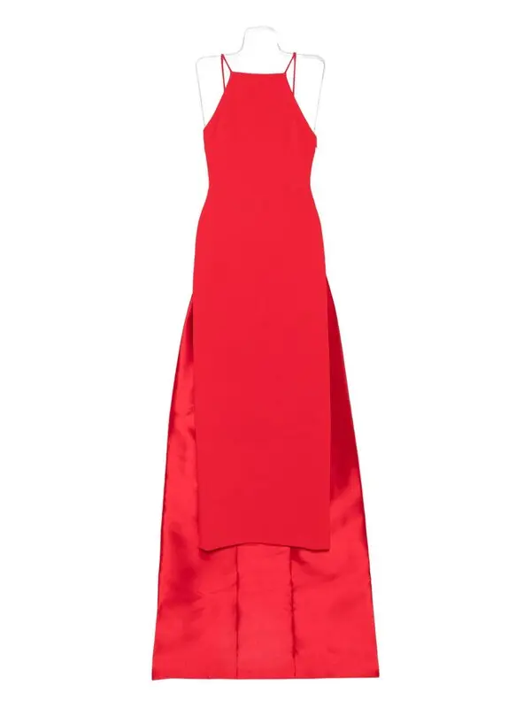 Solace London Ulla Maxi Dress - Red
