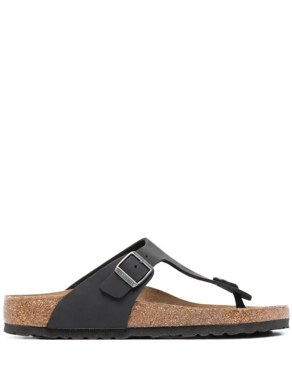 BIRKENSTOCK Gizeh Oiled Leather Sandals