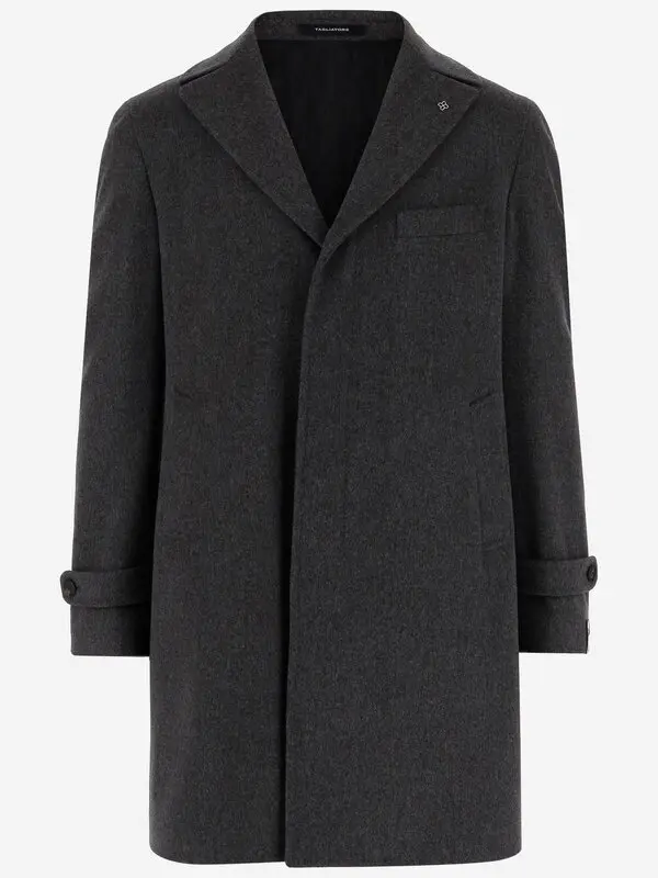 Tagliatore Wool Coat - Grey