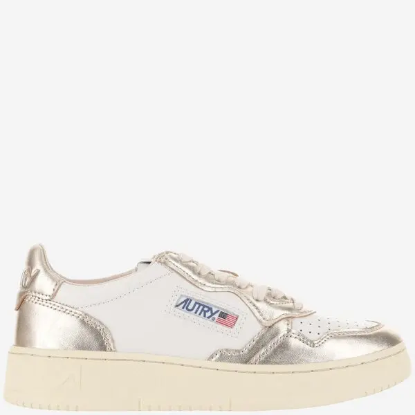 AUTRY Medalist Low Bicolor Sneakers - Red