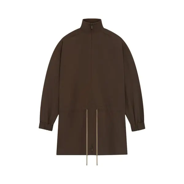 Fear Of God Military Nylon Mockneck Anorak - Brown