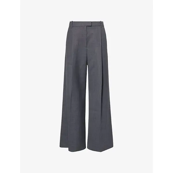 Camilla And Marc Seidler Wide-leg Wool-blend Trousers