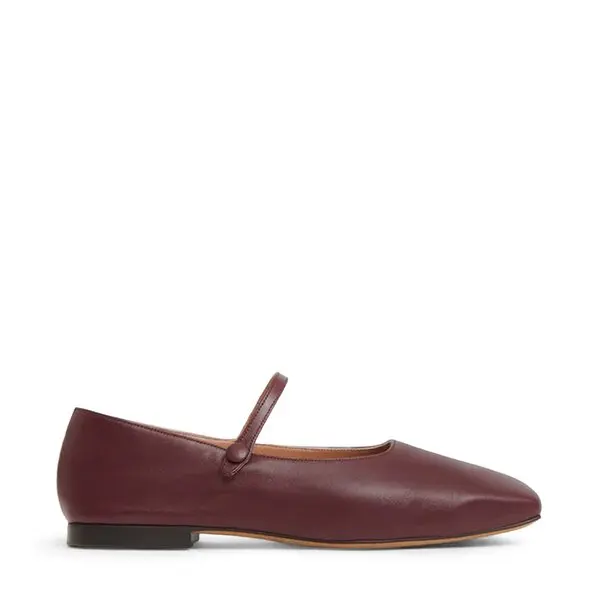 MANSUR GAVRIEL Square-toe Mary Janes - Pomegranate