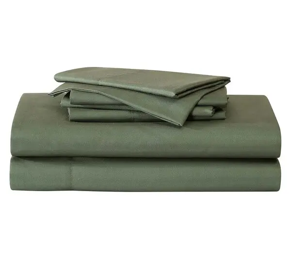 Eddie Bauer Logan Collection Green 6-piece Full Sheet Set