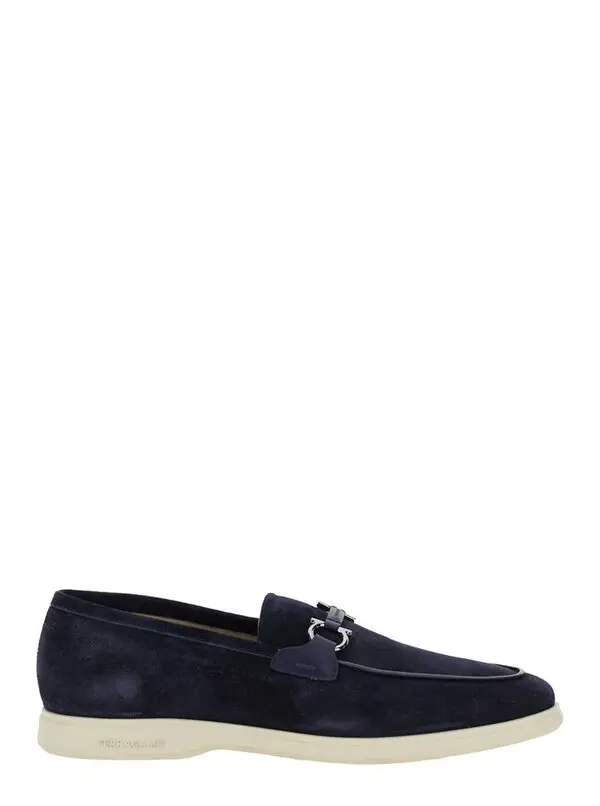 FERRAGAMO Cosimo Loafers With Metallic Hook Detail