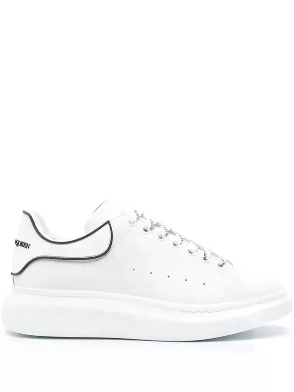 Alexander McQueen Lace-up Leather Sneakers