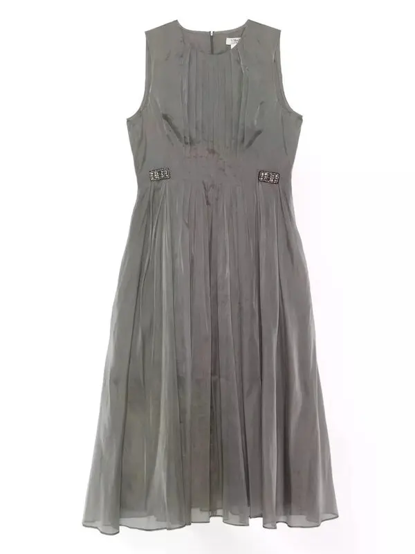 Max Mara Crystal-embellished Midi Dress