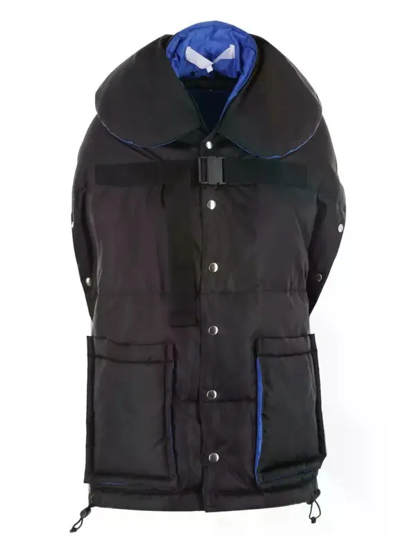 COMME DES GARÇONS TAO Padded Snap-button Cape