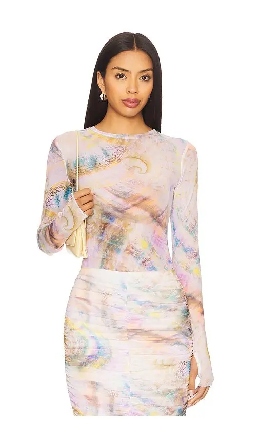 AFRM Kaylee Top - Pearly Shell