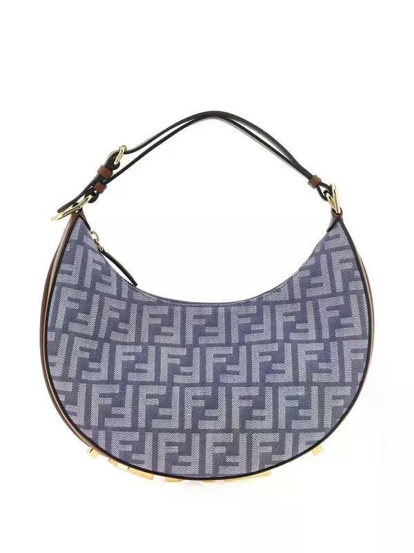 Fendi Small Graphy Shoulder Bag - Blue