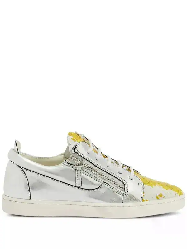 Giuseppe Zanotti Gail Sneakers Grey 60% Off Editorialist