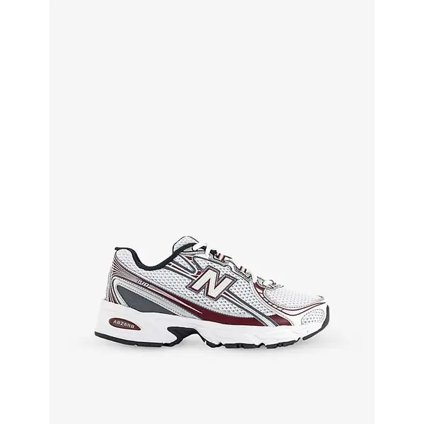 NEW BALANCE 740 V2 Mesh Low-top Trainers - White Mercury Red